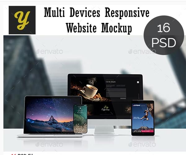 Website Mockups | Free & Premium PSD Mockups Download